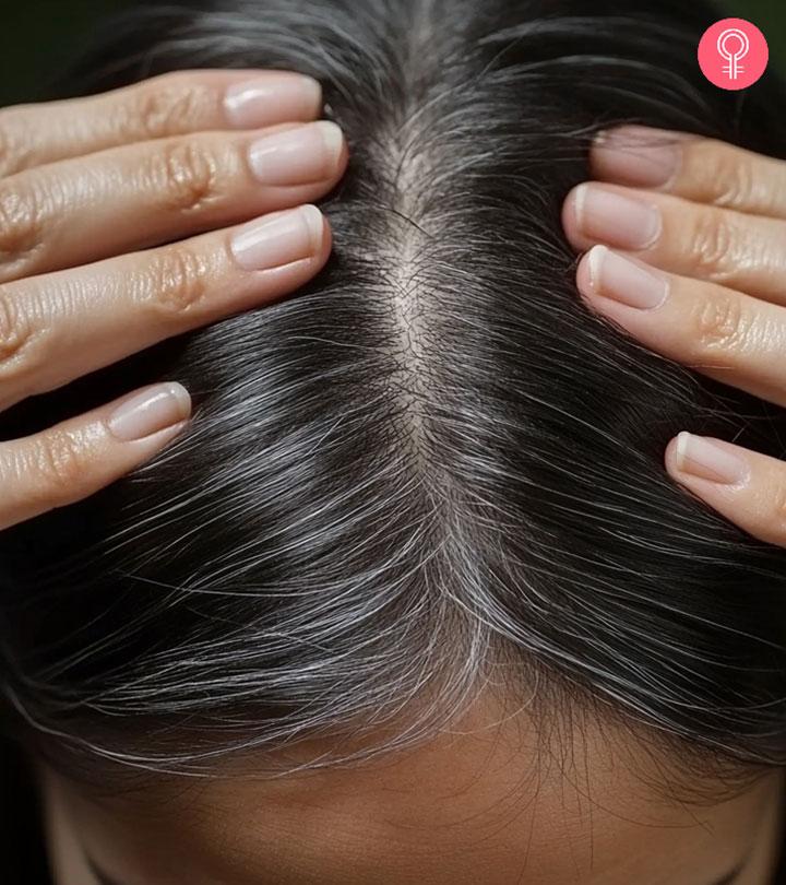 21 Simple Ways To Easily Cover Gray Hair Naturally At Home
