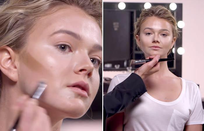 Makeup Contouring Heart Shaped Face Saubhaya Makeup