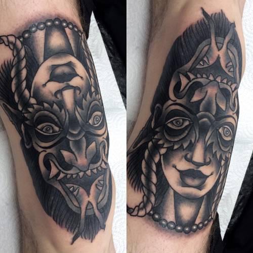 27 Ambigram Tattoo Designs That Will Make You Flip
