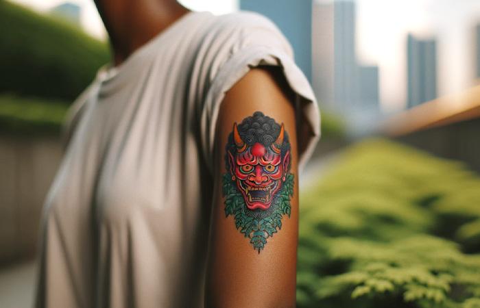 Traditional Little Devil Tattoo