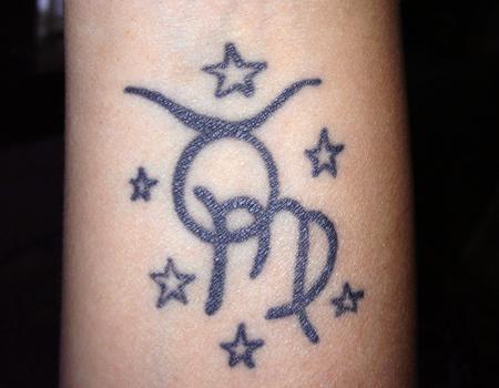Taurus Star Sign Tattoo