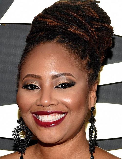 Dreadlocks Updo Hairstyles For Women