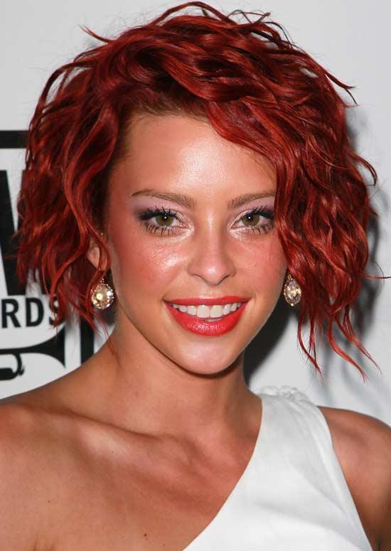 Shoulder Length Red Hair