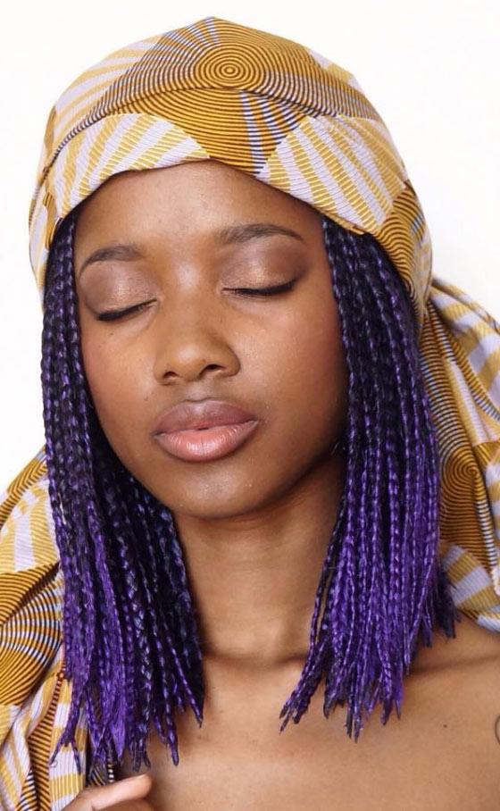 33 Bombass Ways To Style Your Bodacious Box Braids