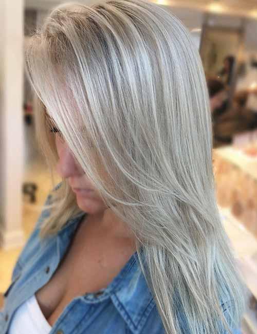 Top 27 Light Ash Blonde Highlights Hair Color Ideas For Blonde And ...