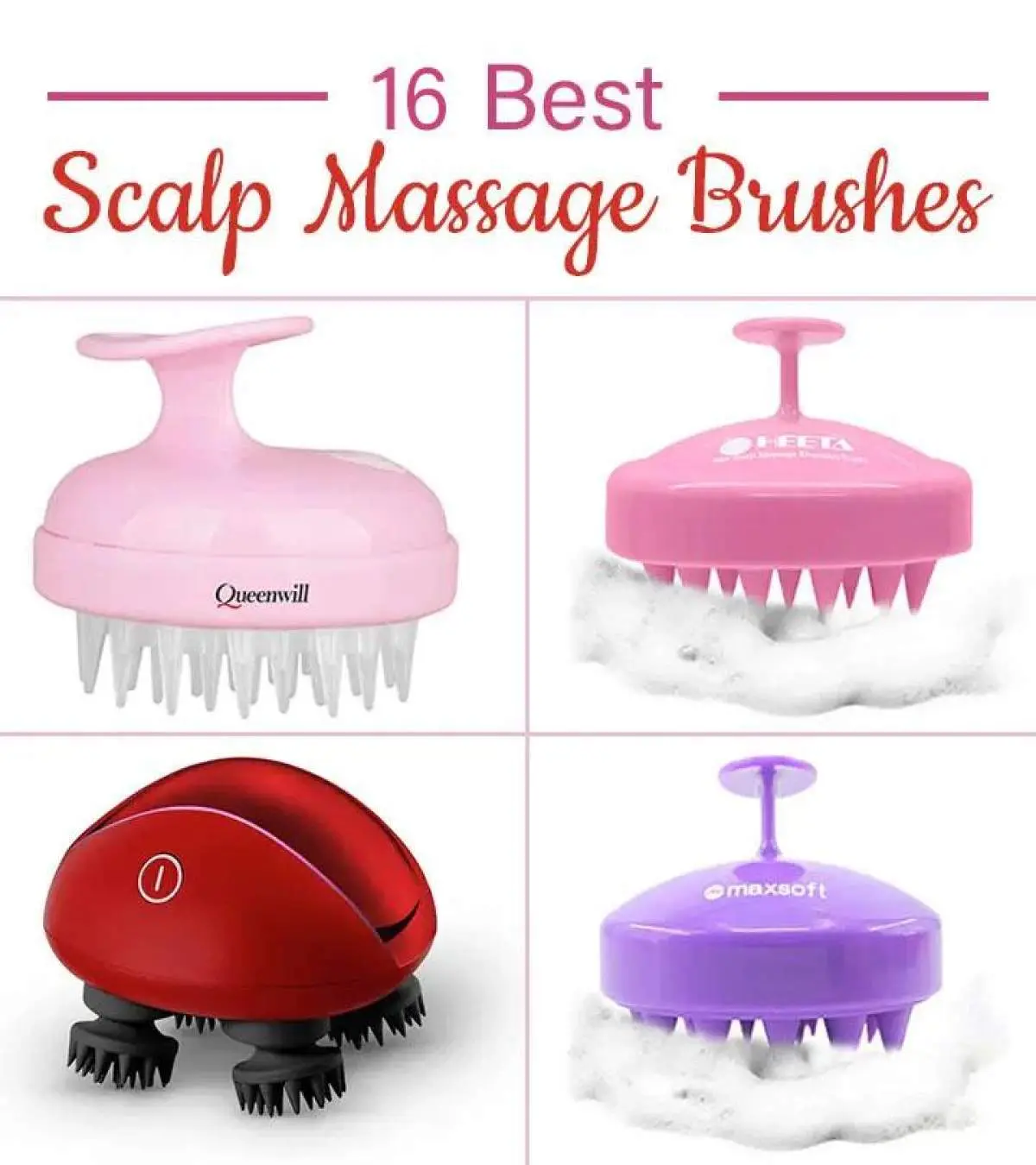 Scalp Massage Brushes: 15 Best Options For 2025