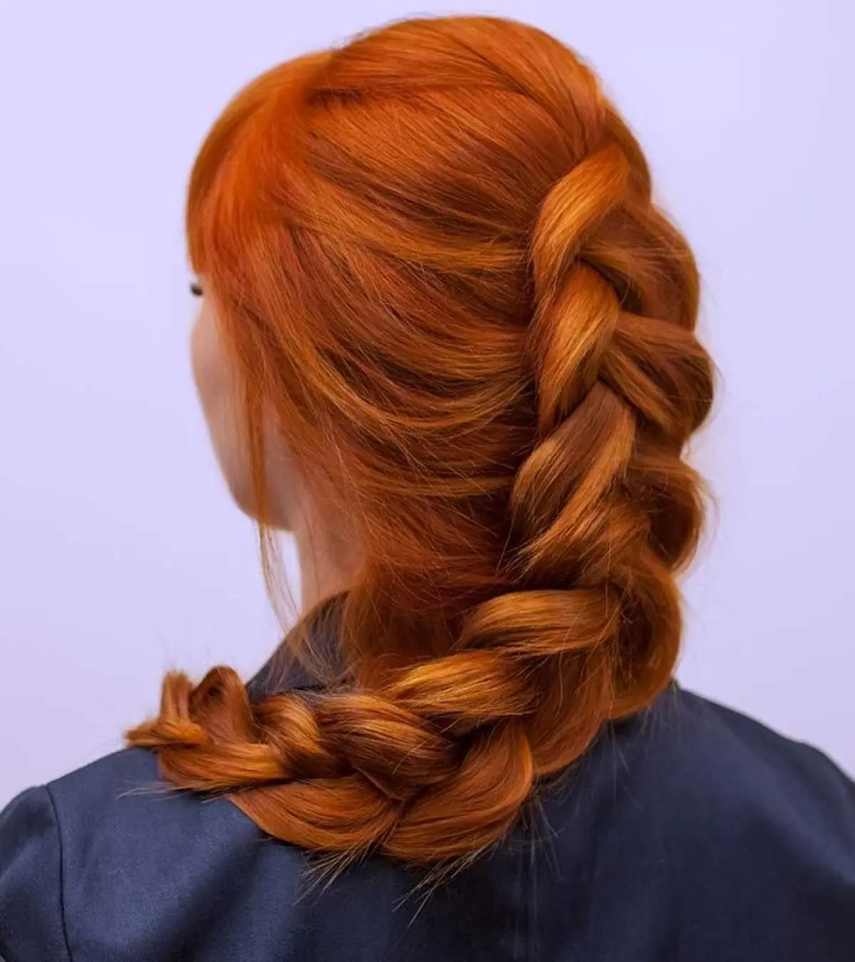 Inverted Braid Updo