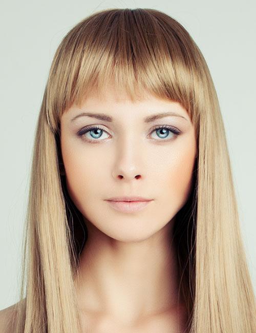 22 Envious Blunt Bangs Hairstyles