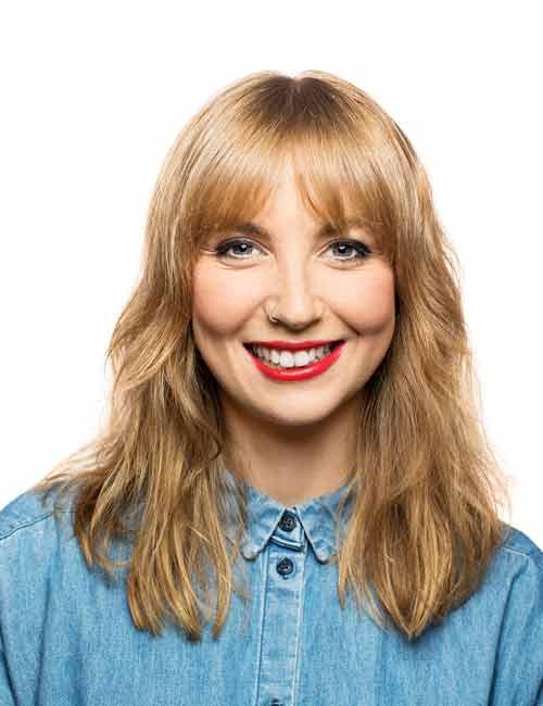63 Best Medium Length Haircuts For Thick Hair To Try In 2024