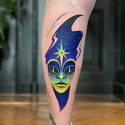 30 Creative Space Tattoo Ideas For Women To Try