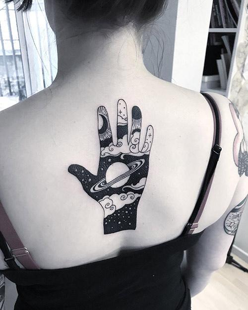 30 Creative Space Tattoo Ideas For Women To Try