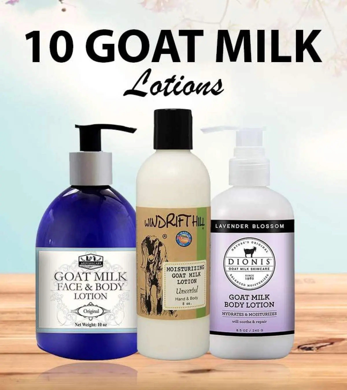 Top 10 Makeup Artist-Approved Goat Milk Lotions Of 2025
