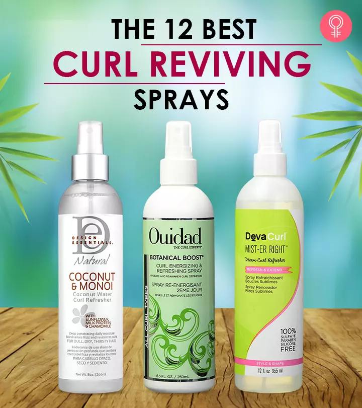 12 Best Curl Refresher Sprays, As Per A Hairdresser: 2024 Reviews