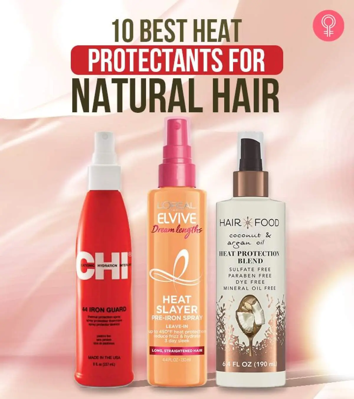10 Best Heat Protectant Sprays For Natural Hair As Per An Expert