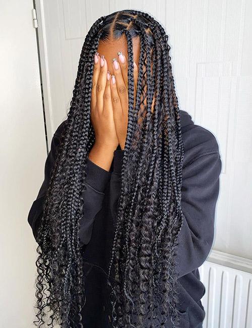 60 Most Trending Knotless Braid Hairstyles