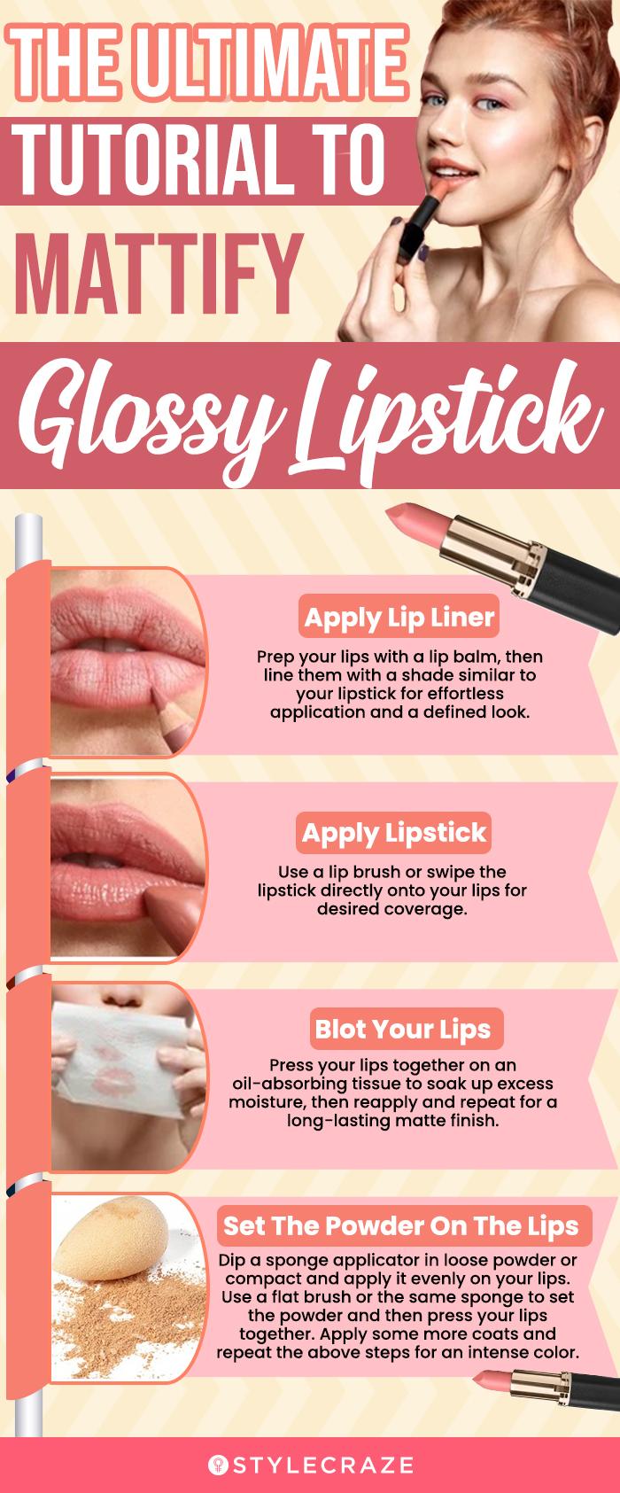 Lipstick Tutorial Step By Step