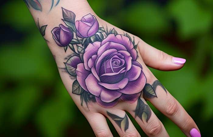 75 Rose Hand Tattoo Designs That Will Amaze You