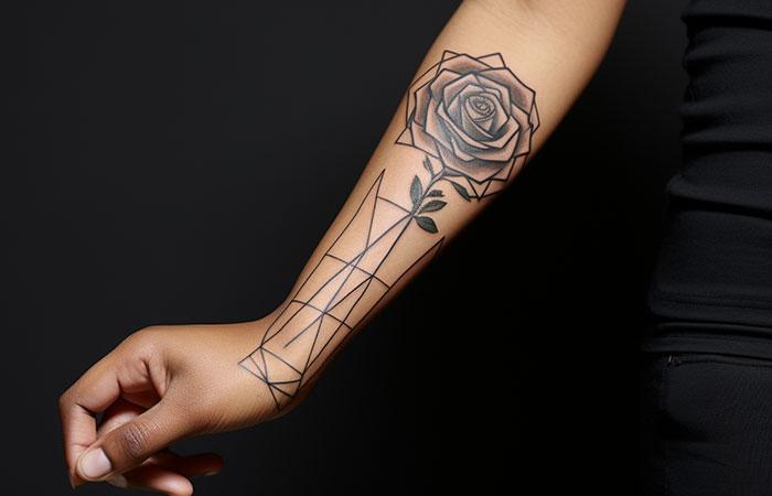 45 Awesome Black Rose Tattoo Designs With Their Meanings