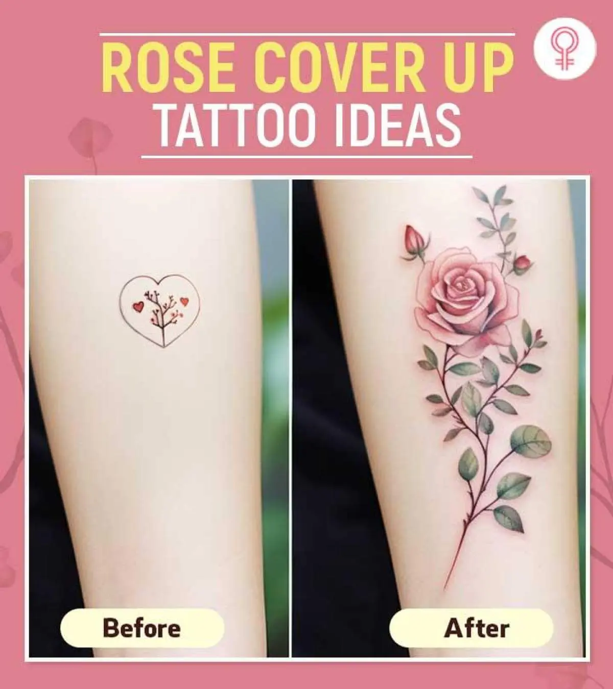 Small Rose Tattoo Cover Up 46 Flower Tattoo Ideas For Every Floral