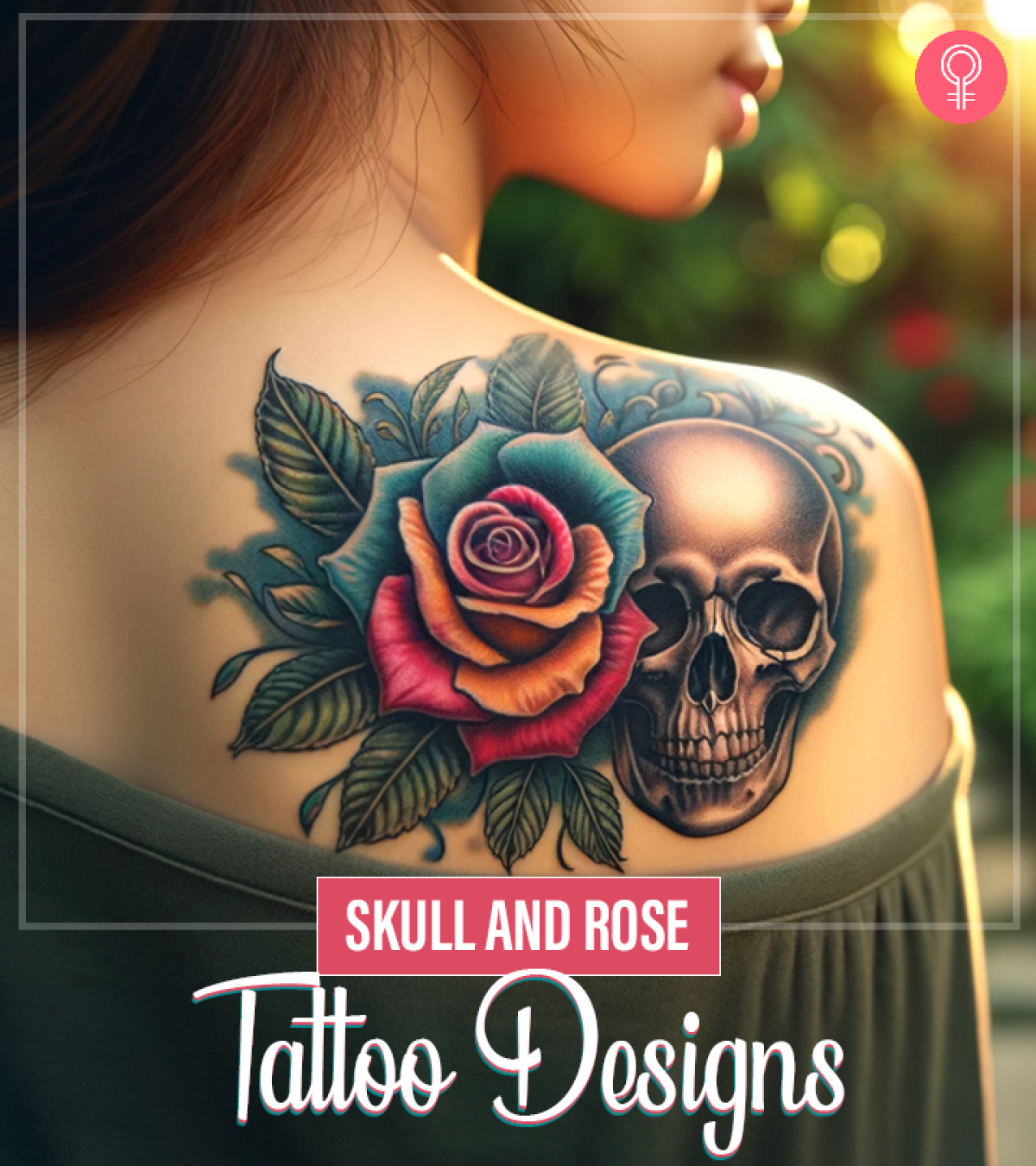 Skull And Rose Tattoo: 85 Inspiring Designs For 2025