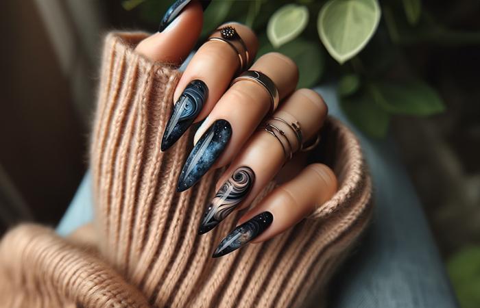 50 Best Black Nail Design Ideas For Stylish Manicures
