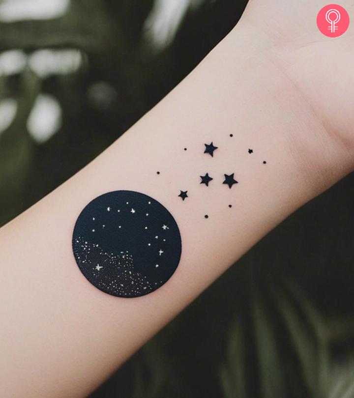 8 Unique Night SkyTattoo Ideas And Designs