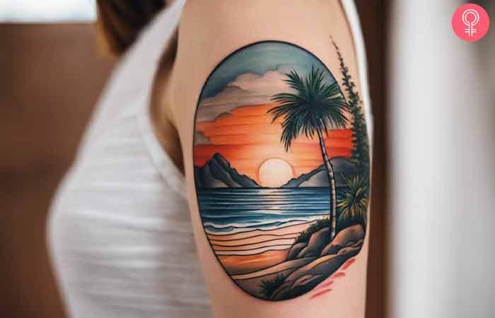 8 Amazing Landscape Tattoos With Their Meanings