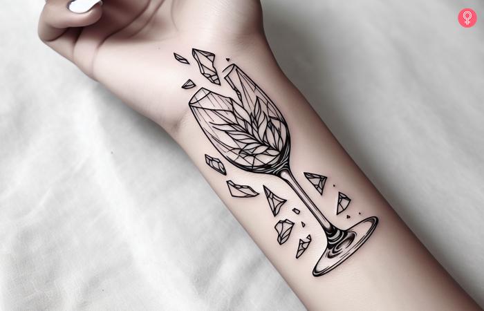 8 Stunning Wine Tattoo Ideas For Wine Lovers