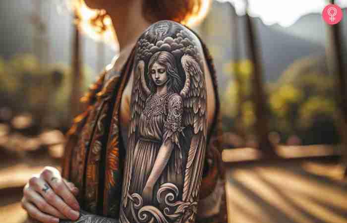 Fallen Angel Tattoo