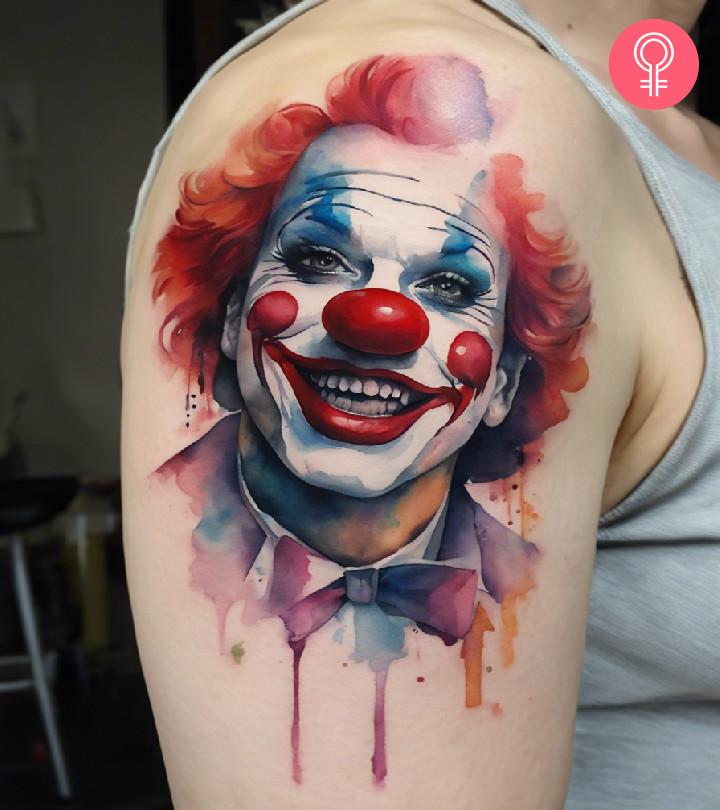 16 Clown Tattoo Designs And Ideas With Meanings