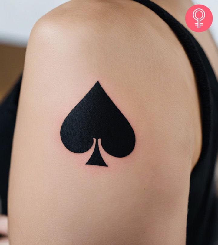 8 Simple Ace Of Spades Tattoo Ideas With Their Meanings