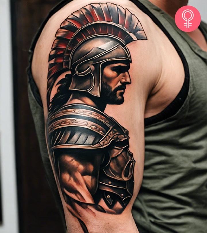 16 Awesome Gladiator Tattoo Ideas, Designs, And Their Meanings
