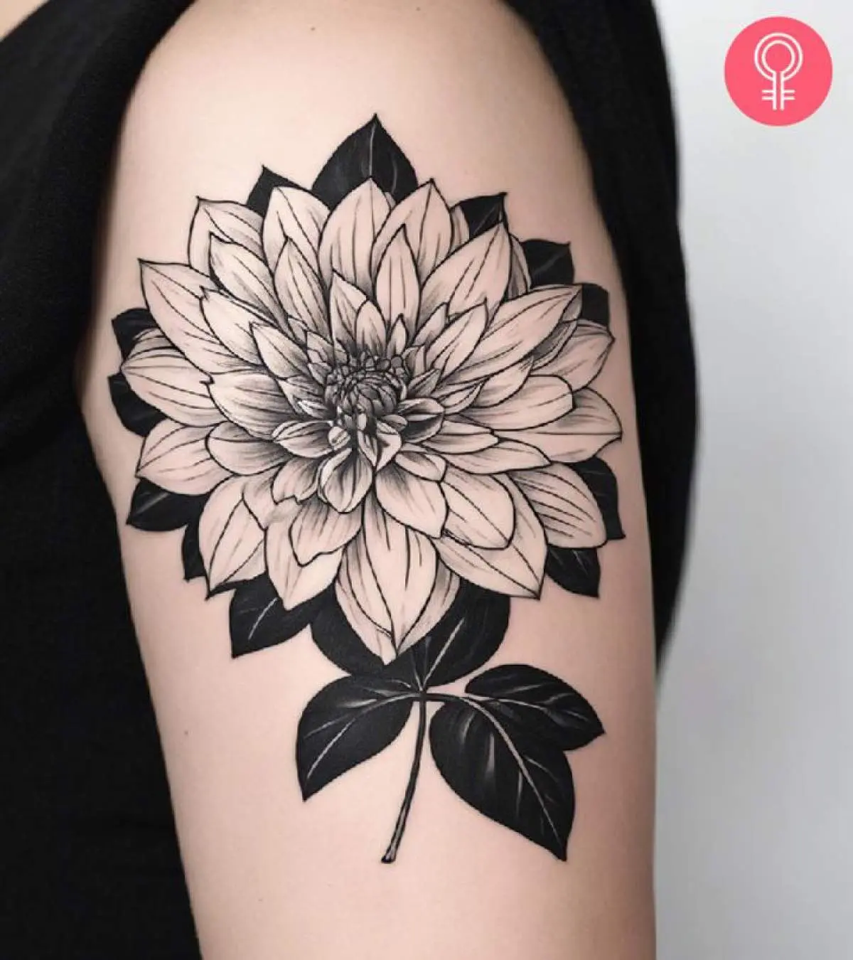 8 Dahlia Tattoos: Elegant Floral Design for Timeless Beauty
