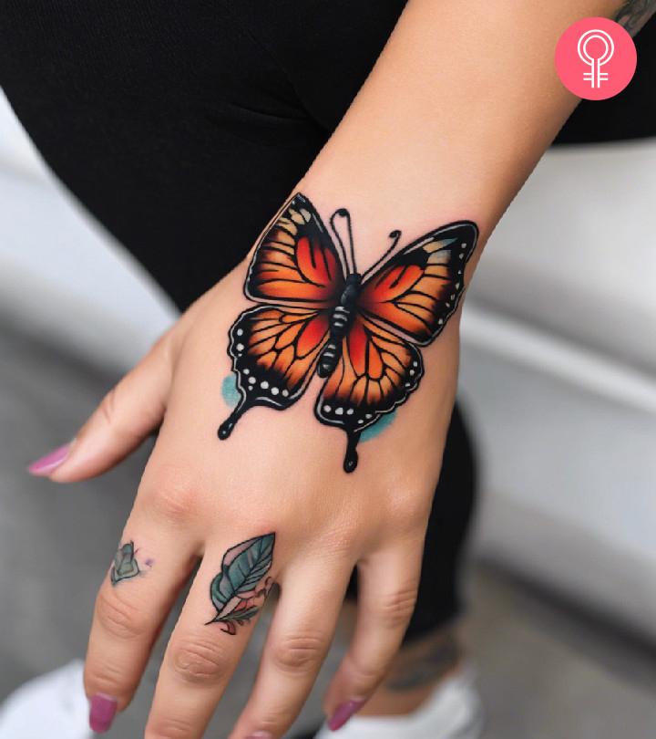 8 Butterfly Hand Tattoo Ideas And Their Meanings