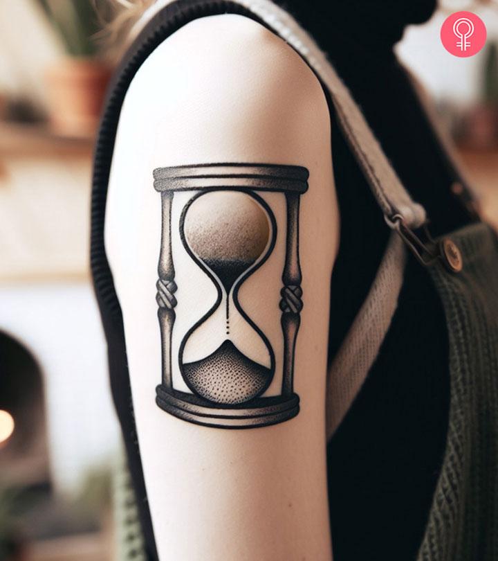 16 Best Hourglass Tattoo Ideas Symbolizing Transience Of Time