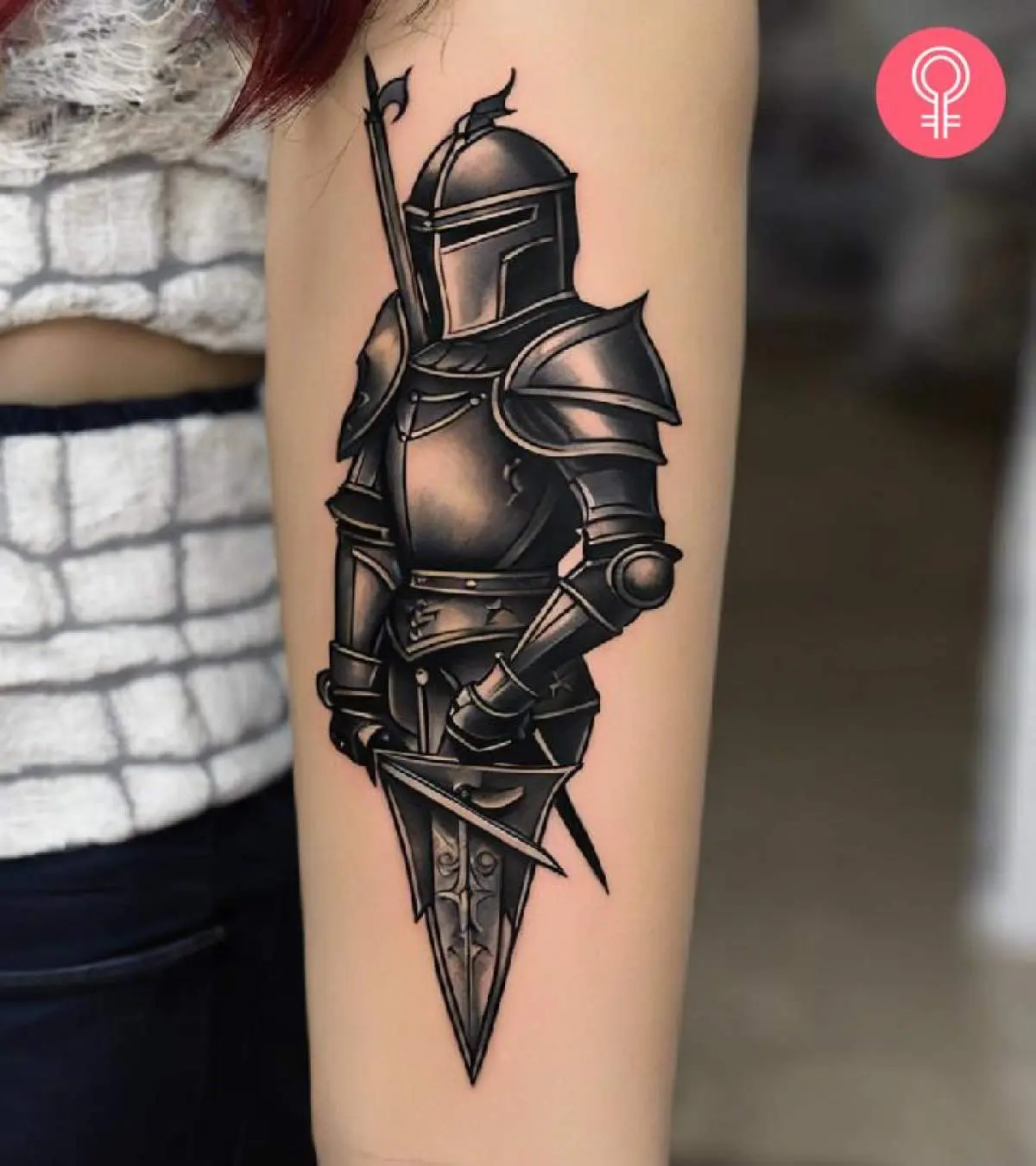 Knight Half Sleeve Tattoos