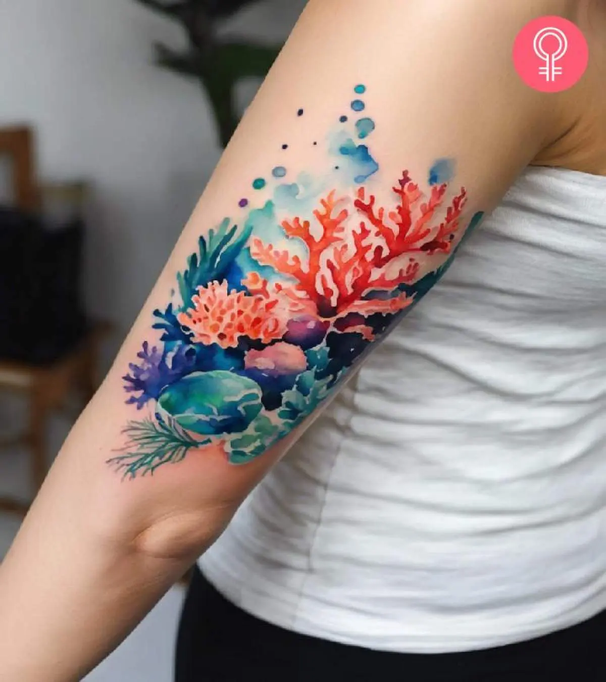 Reef Scene Tattoos
