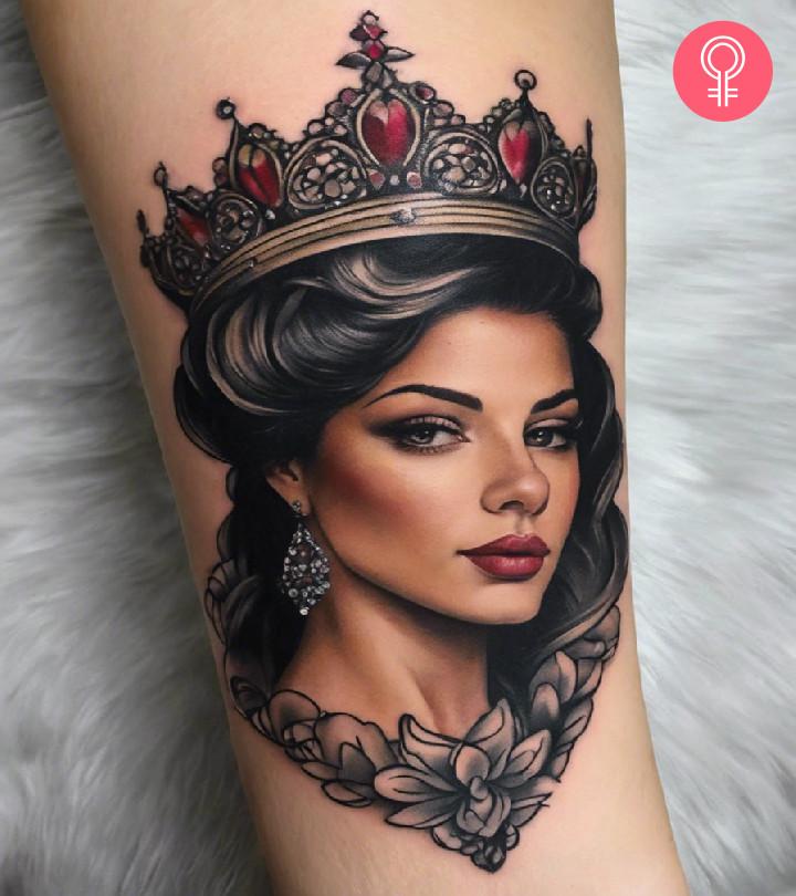 8 Unique Queen Tattoo Ideas And Designs With Meanings