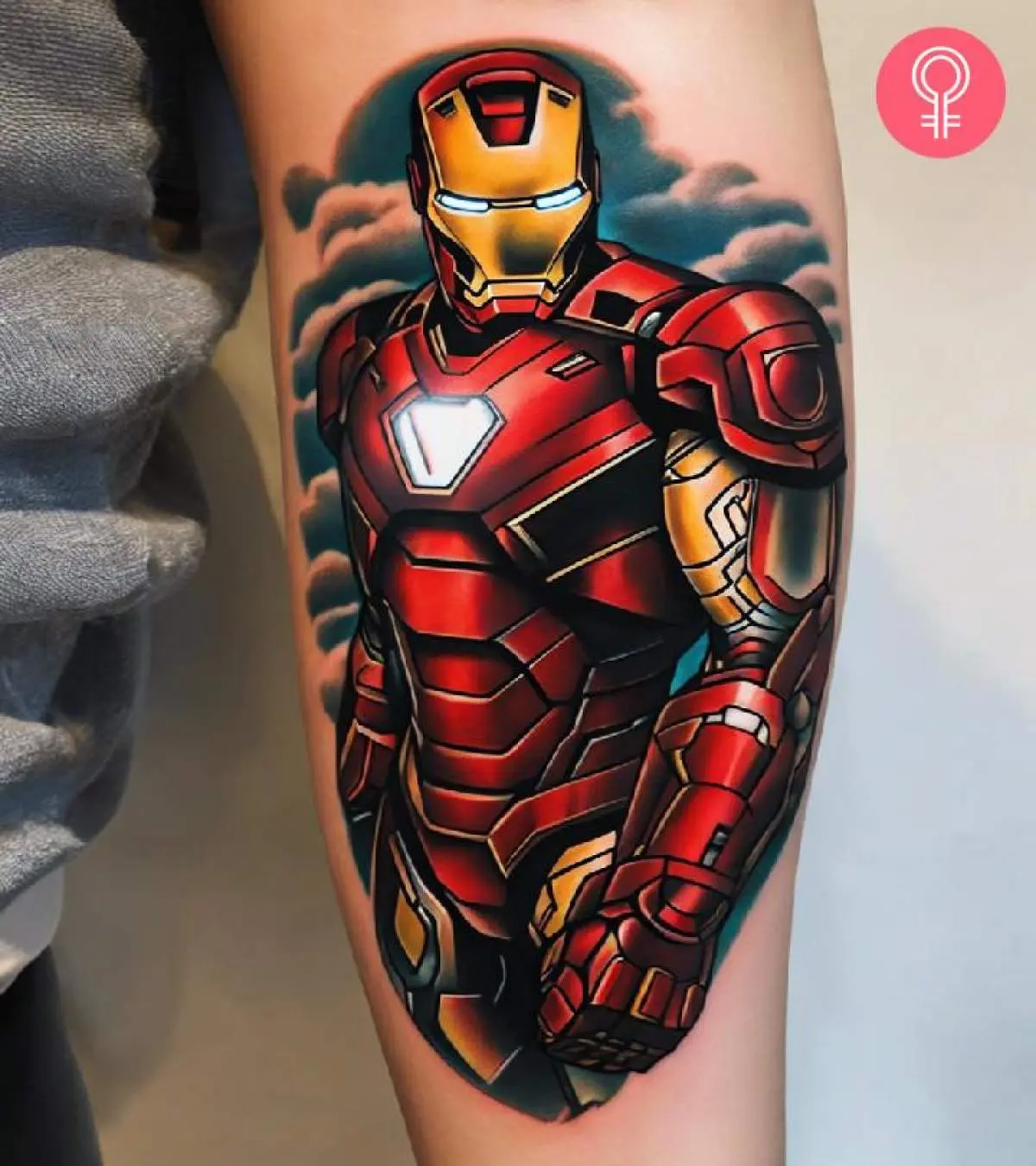 Tony Stark Tattoo