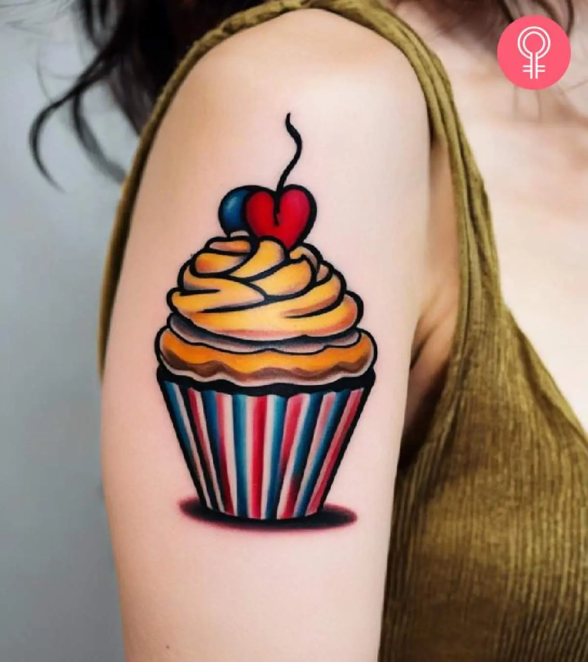 8 Unique And Beautiful Cupcake Tattoo Designs