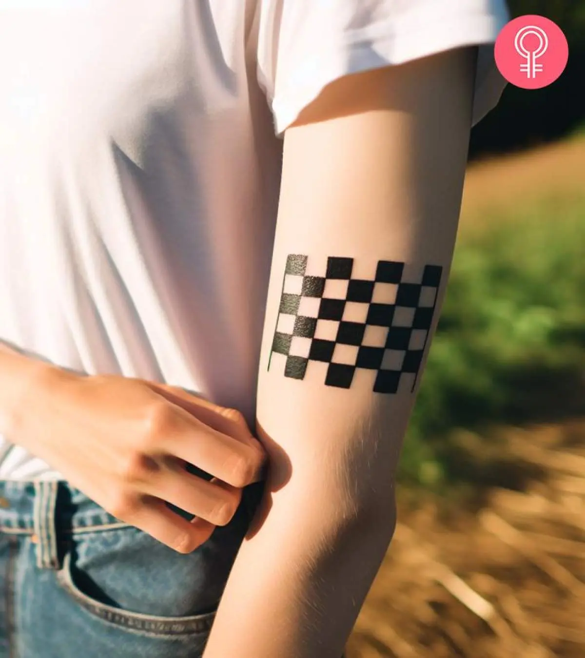 Checkered Flag Tattoo Designs 20+ Racing Flag Tattoo Stock Photos,
