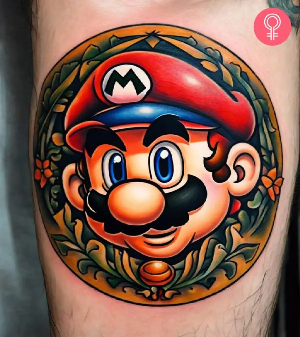 Mario Game Tattoos #mariobross #mariobrosstattoo #tatuaje #tattoogirl