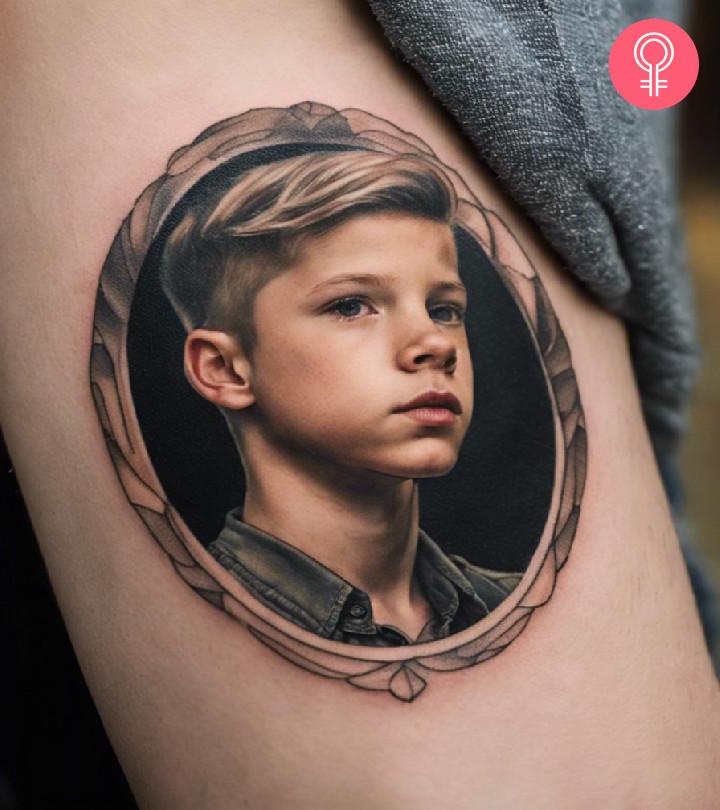 8 Portrait Tattoo Ideas To Capture Life's Moments