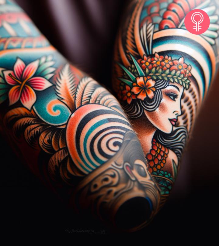 8 Realistic Hula Girl Tattoo Ideas With Their Meaning