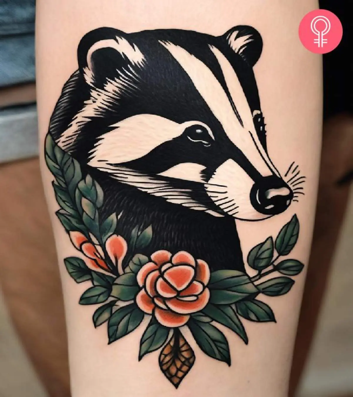 8 Creative Badger Tattoo Designs With Their Meanings