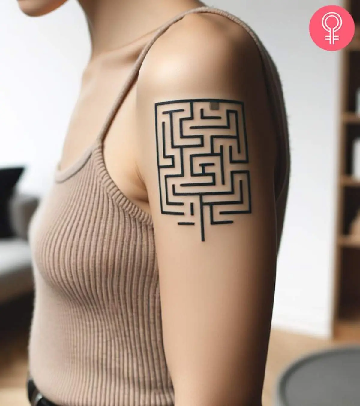 Maze Tree Tattoos