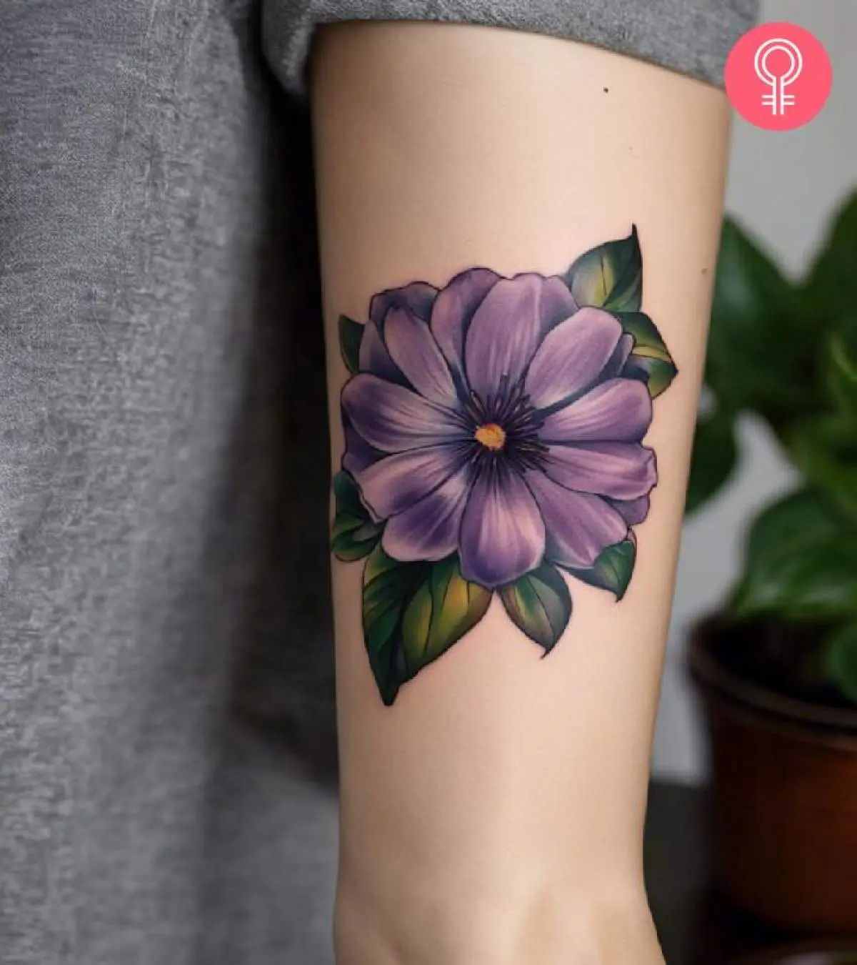 Purple Flower Tattoo: 8 Creative Designs To Inspire Your Ink