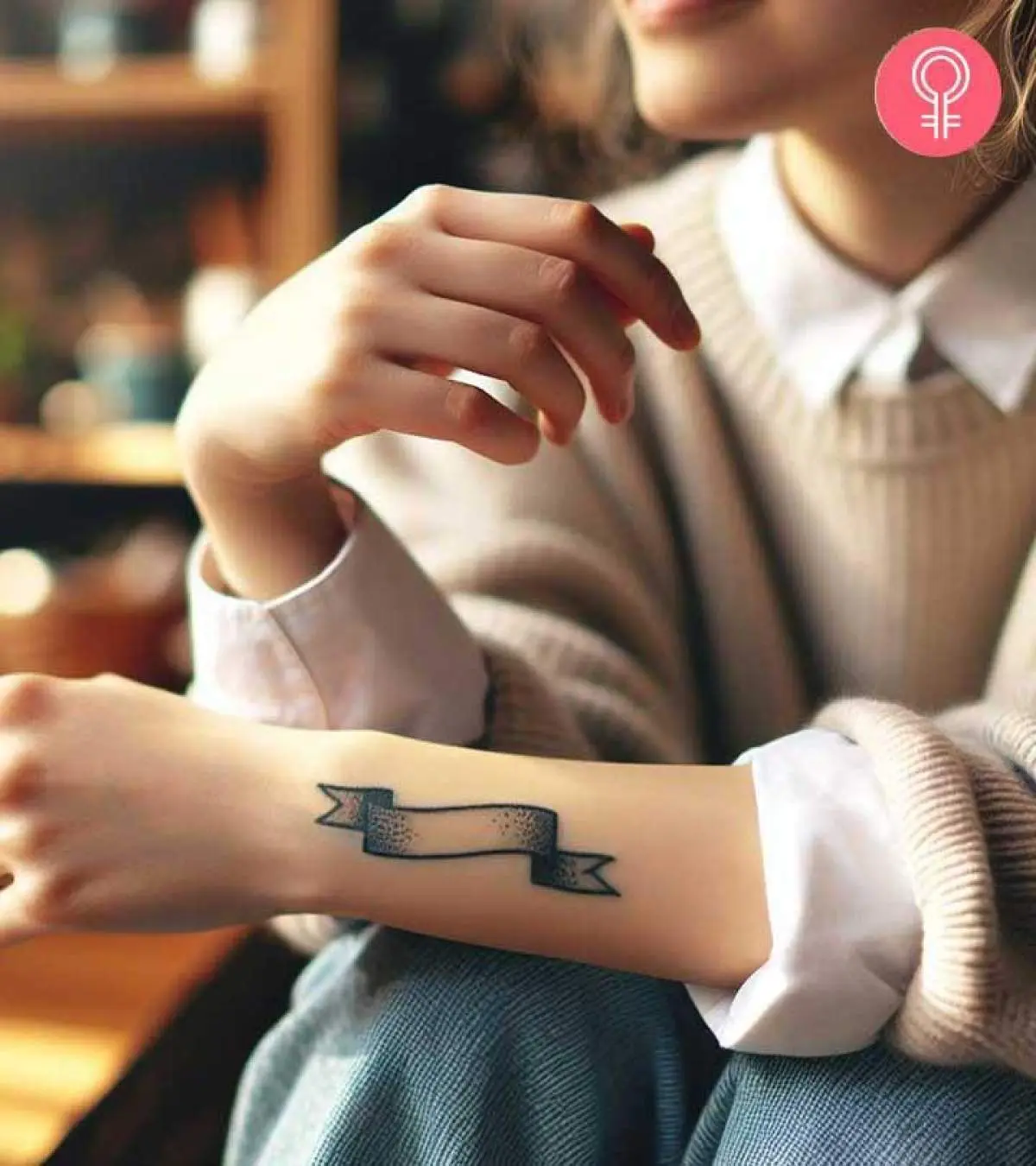 Girly Banner Tattoos Letter Tattoo Ideas | Designs For Letter Tattoos