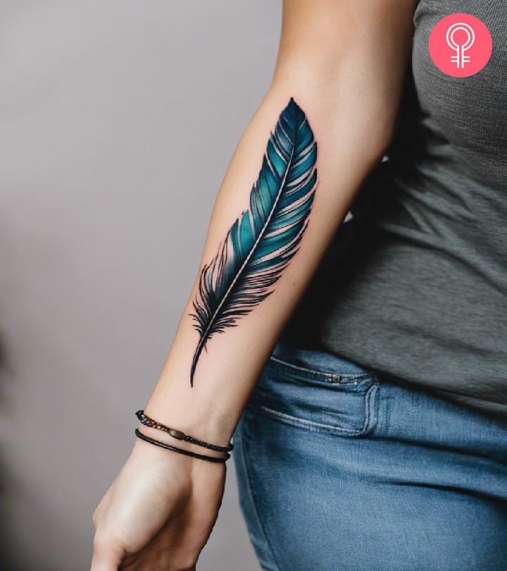 8 Simple Feather Tattoo Ideas With Inspiring Meanings