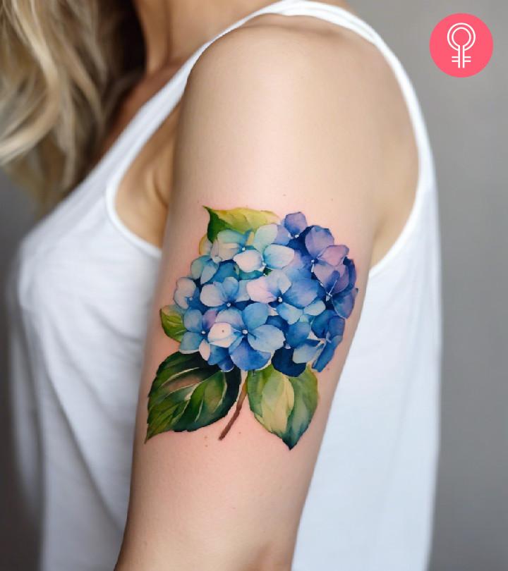 8 Best Hydrangea Tattoo Ideas, Designs, And Their Meanings